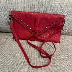 Express | Bags | Red Leather Crossbody Bag | Poshmark